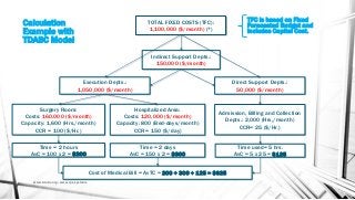 TDABC model in Health Care Systems | PDF | Business Accounting ...