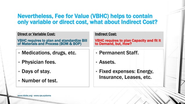 TDABC model in Health Care Systems | PDF | Business Accounting ...