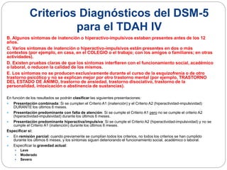 TDAH DSM-5 | PPTX