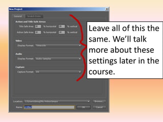 Tda importing and editing in premiere | PPT