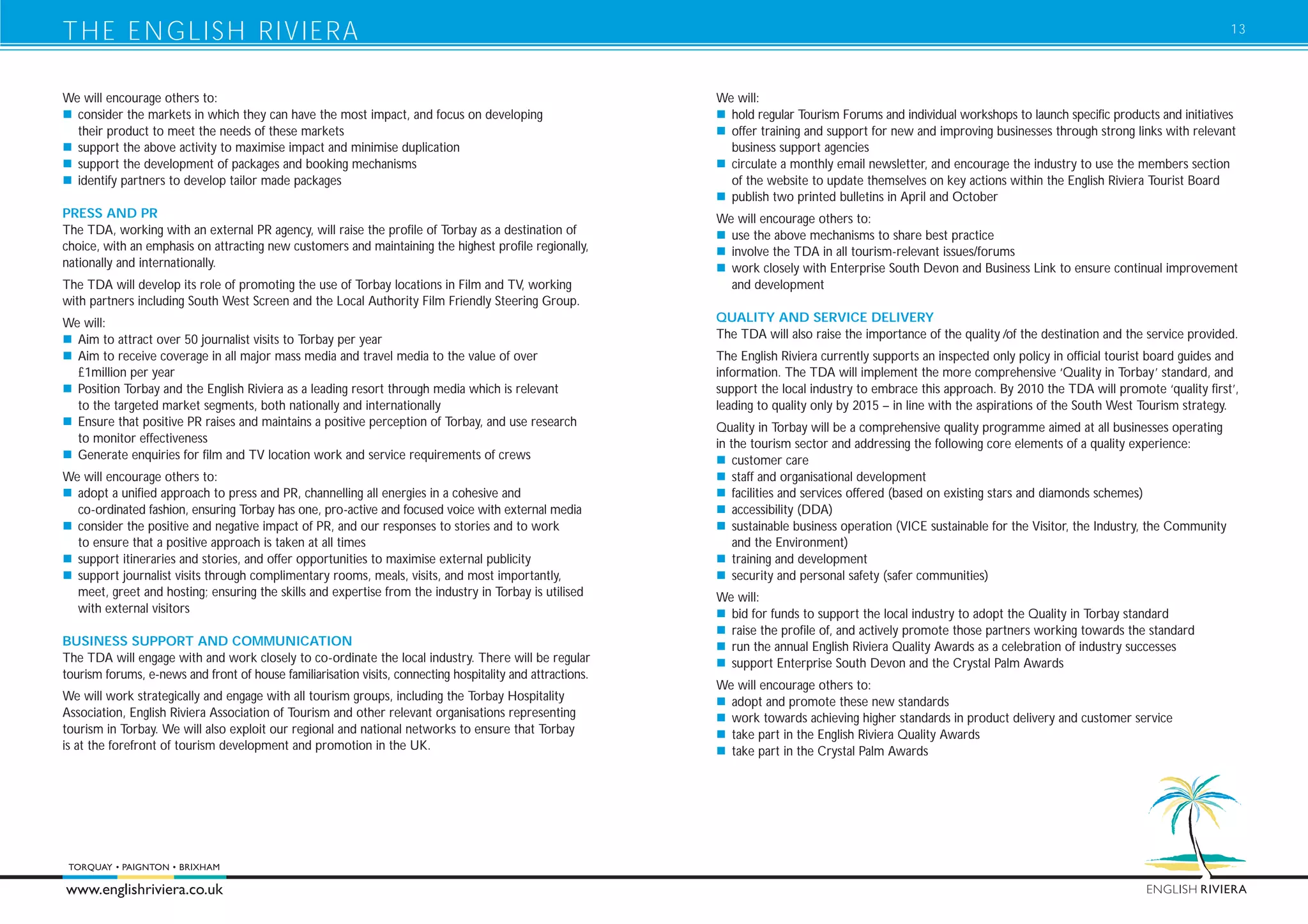 Tda Riviera Strategy | PDF