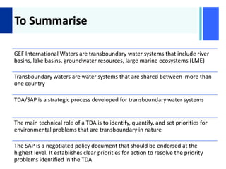 TDA/SAP Methodology Training Course Module 1 Section 2 | PPTX