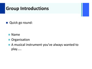 TDA/SAP Methodology Training Course Presentation Introduction | PPT