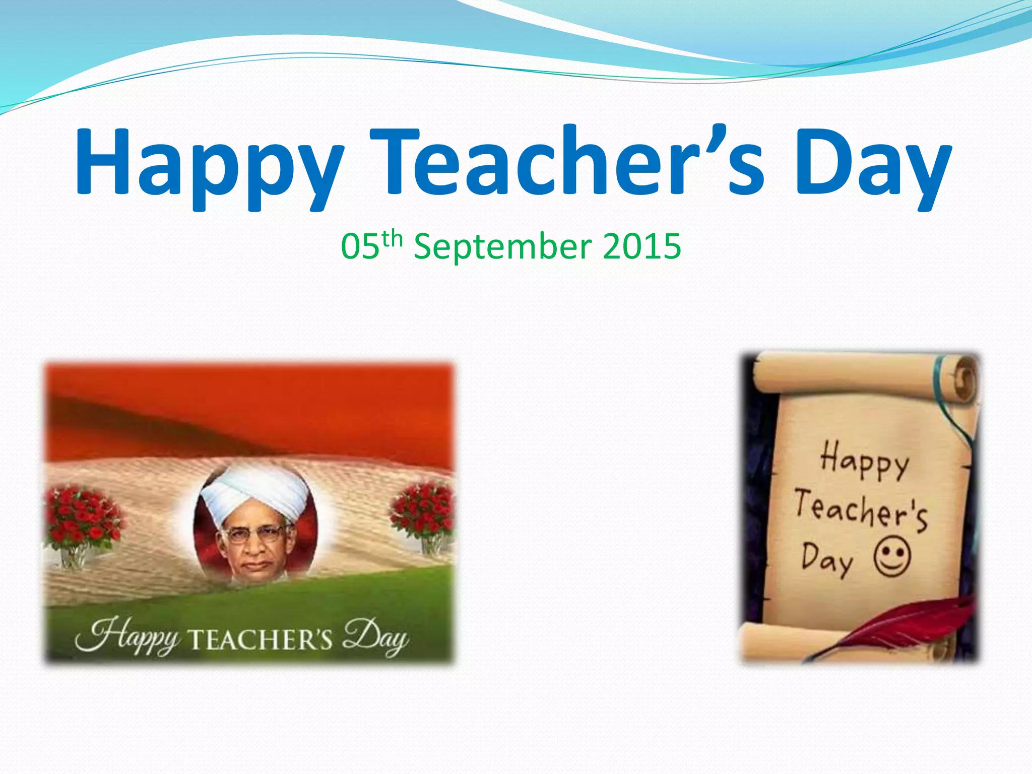 Teachers' day Presentation | PPTX