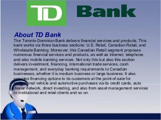 Td bank toll free customer service numbers