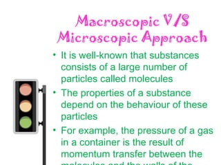 Thermodynamics basics | PPT
