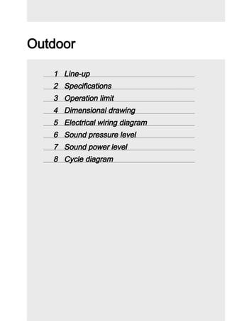 Tdb vrf dvm s standard for turkey (odu 50 hz hp) ver.1.0 | PDF