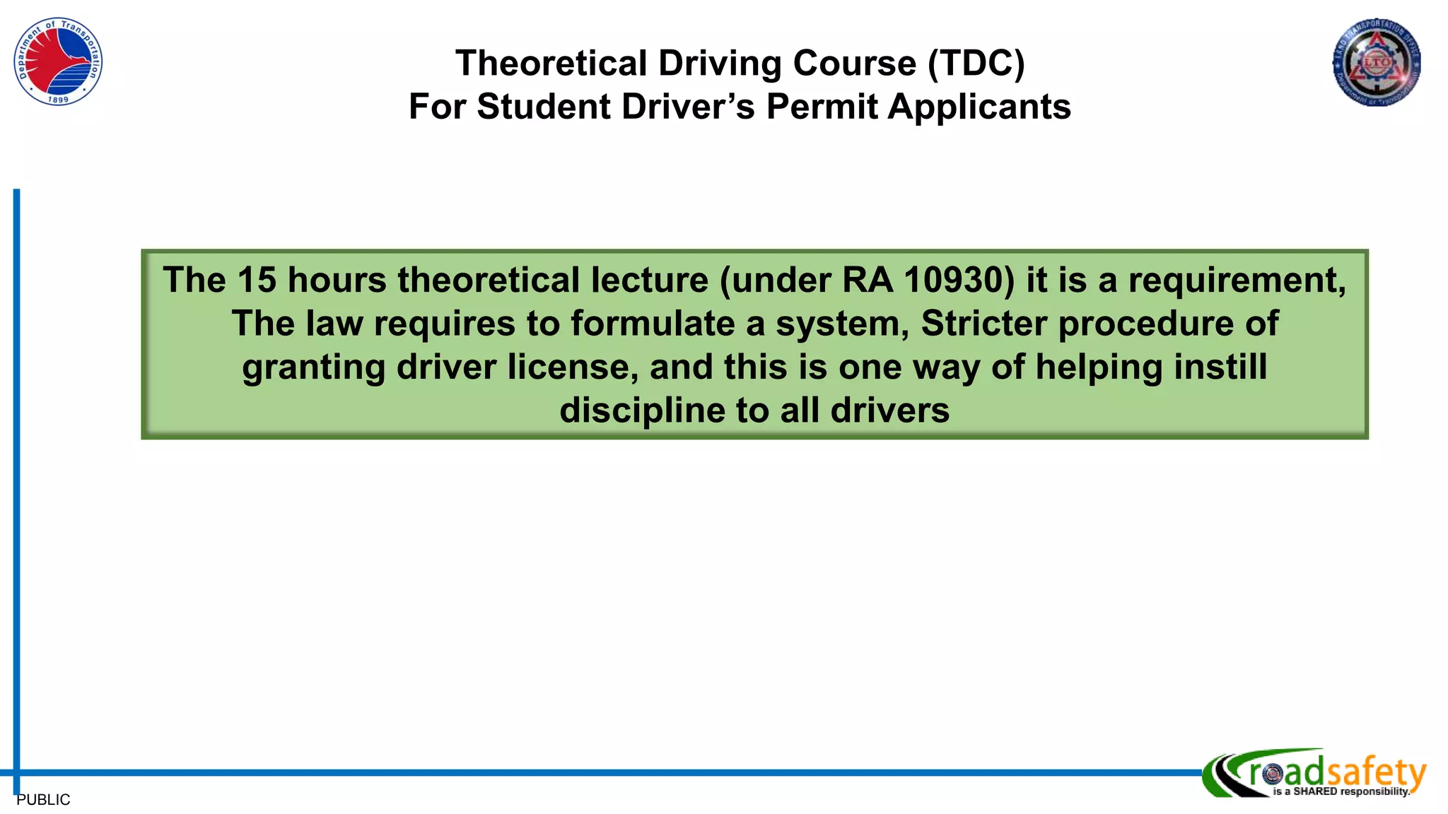 TDC-15-S-01 Introduction to Driving.pptx