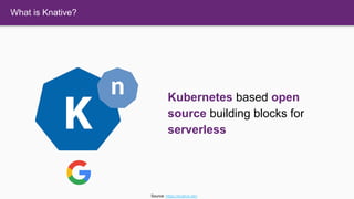 Kubernetes, Istio e Knative: The new cloud stack | PPT