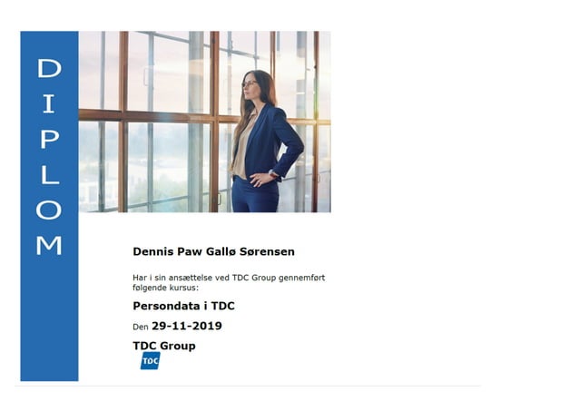 TDC - Persondata 2019 | PPT