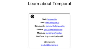 Temporal intro and event loop | PPTX