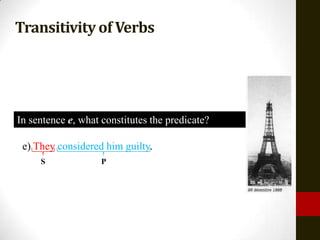 TDC 1 - Transitivity of Verbs | PPT