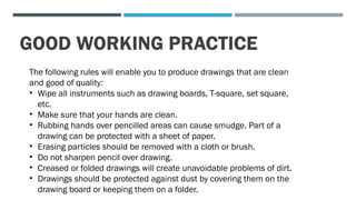 Technical Drawing Areas Class Presentations | PPTX