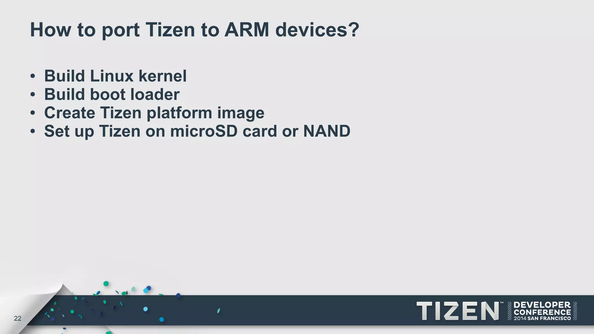 Porting Tizen to open source hardware devices for beginners | ODP