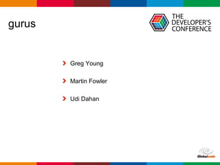 CQRS and Event Driven Architecture - Andre Eberhardt @ TDC 2016 | PPT