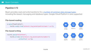 How to build an ETL pipeline with Apache Beam on Google Cloud Dataflow | PDF | Cloud Computing ...
