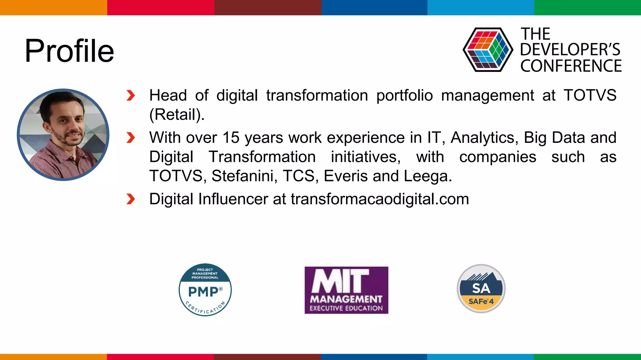 Tdc2018 - How portfolio governance goes hand in hand with digital transformation (English ...