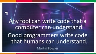TDC SP 2019 - Trilha .NET - Clean Architecture | PPT