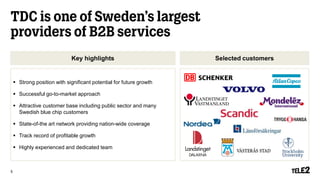 TDC capital markets presentation | PPT