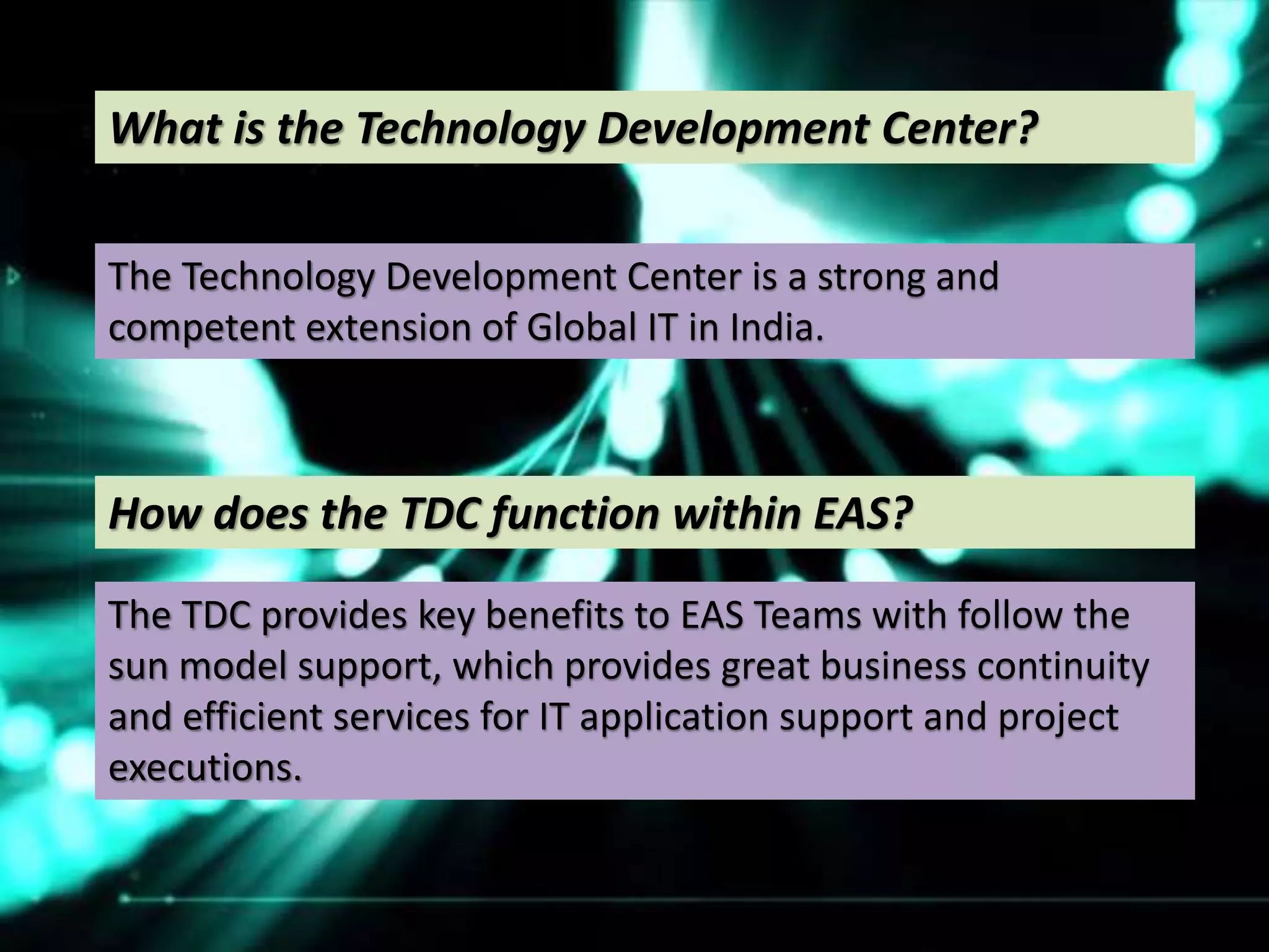 TDC Fact Slideshow | PPT