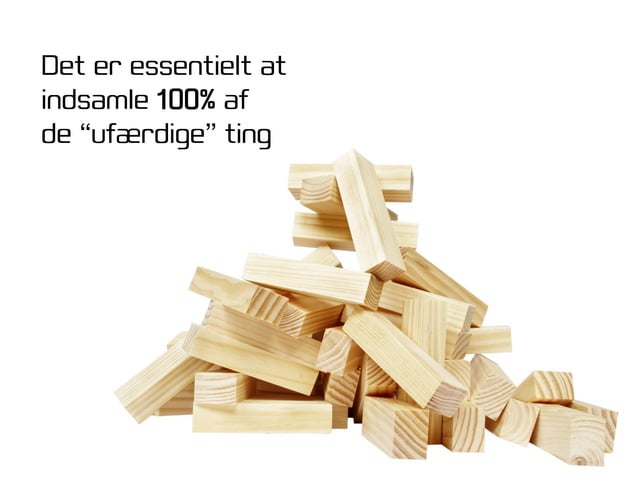 GTD undervisningsmaterialer | PPT