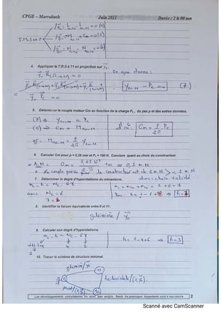 Td + correction statique | PDF