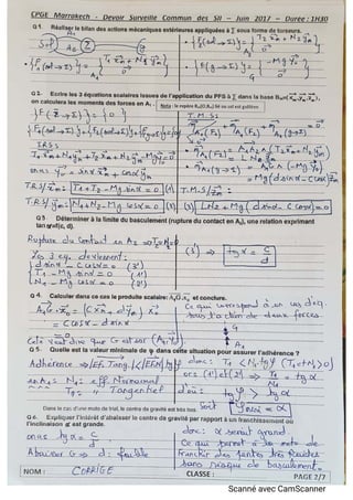 Td + correction statique | PDF