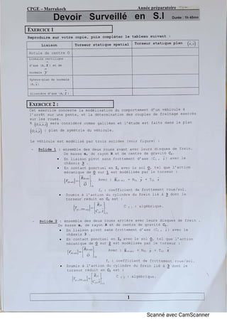 Td + correction statique | PDF