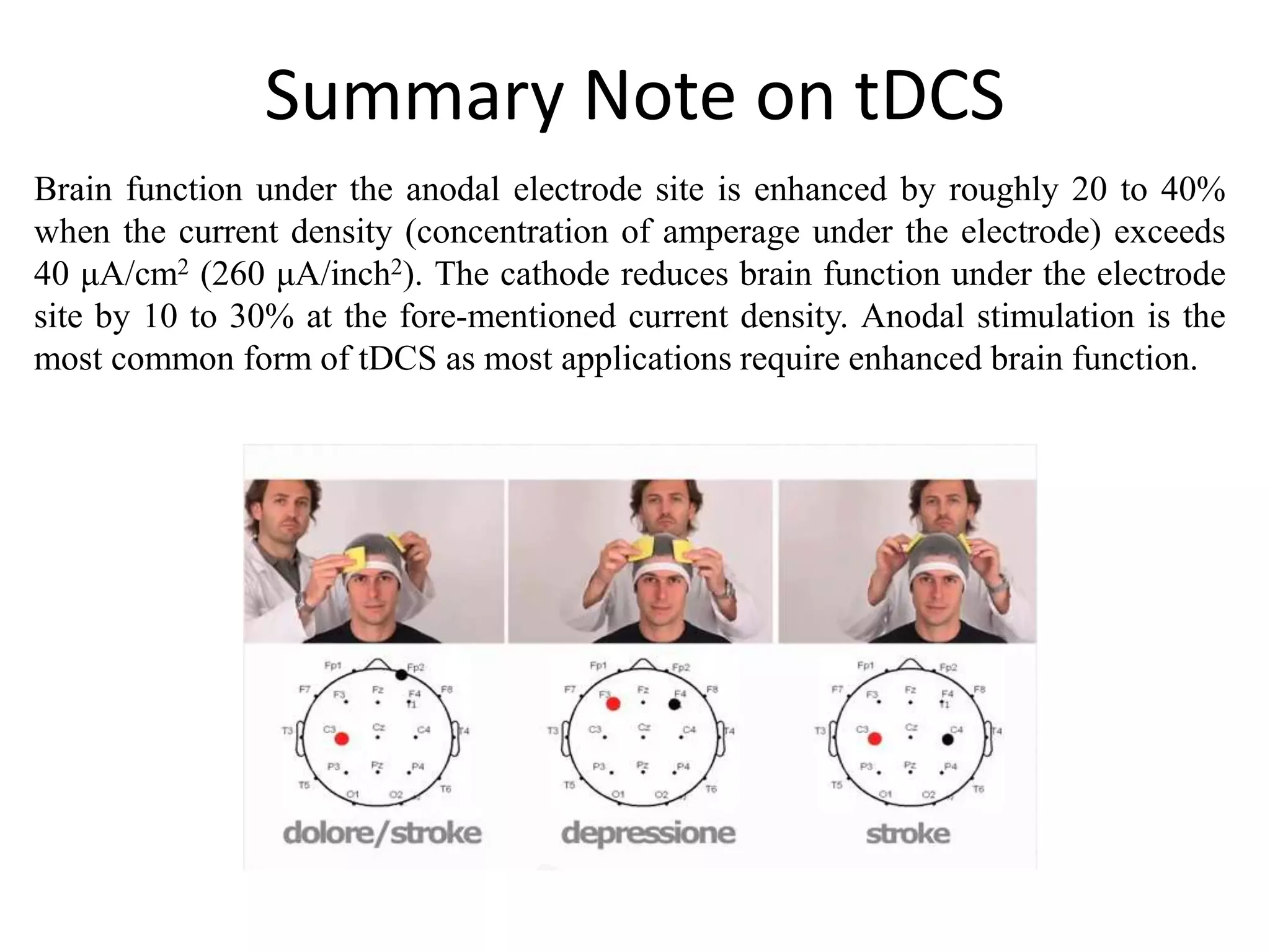 tDCS in stroke rehabilitation | PPTX