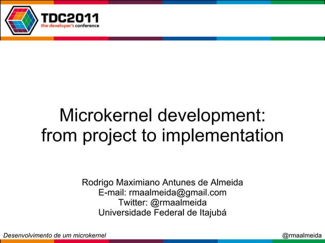 Microkernel Development | PPT