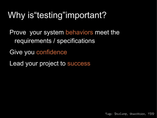TDD - Test Driven Development | ODP