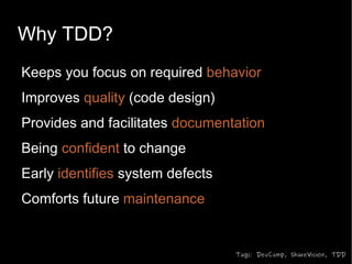 TDD - Test Driven Development | ODP