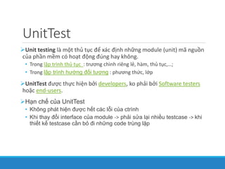 TDD (Test Driven Development) | PPT