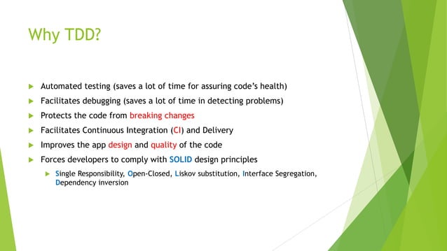Implementing Tdd In For Net Core Applications Ppt