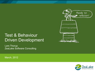 Test and Behaviour Driven Development (TDD/BDD) | PDF