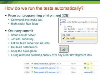 Test and Behaviour Driven Development (TDD/BDD) | PDF
