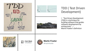 Test Driven Development & CI/CD | PPT