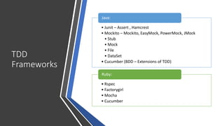 Test Driven Development & CI/CD | PPTX