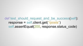 Tdd with-python-and-django | PPT