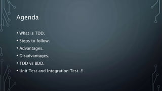 Tdd and bdd | PPTX