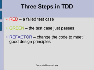 Test Driven Development and JUnit | PPT