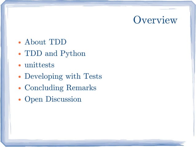 Test Driven Development in Python | PDF