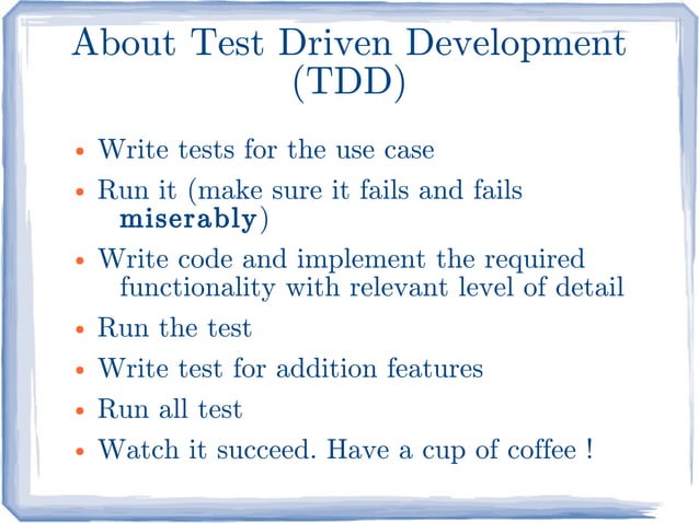 Test Driven Development in Python | PDF