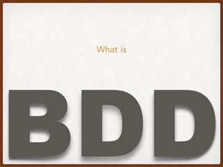 TDD and BDD in Sky Deutschland | PPT