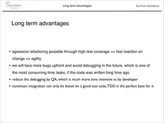 Test Driven Development by Denis Lutz | PPT