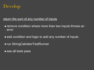 Code Kata: String Calculator in Flex | PDF