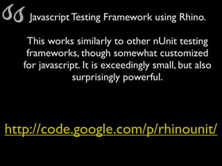 Javascript orientado a testes | KEY | Web Development | Internet