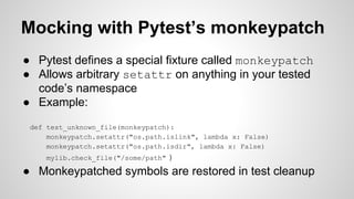 TDD in Python With Pytest | PPT