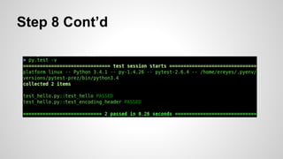 TDD in Python With Pytest | PPT